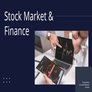 A Presentation on Financial Market Analysis in Short.pptx