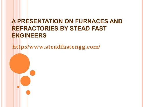 Types of refractories | PPTX | Interior Decorating | Home & Garden