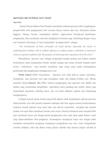 Prinsip Rekaan Seni Visual | PPT