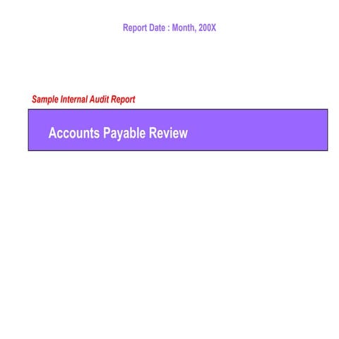 Accounts Payable Review Audit Report - Sample 2.pptx