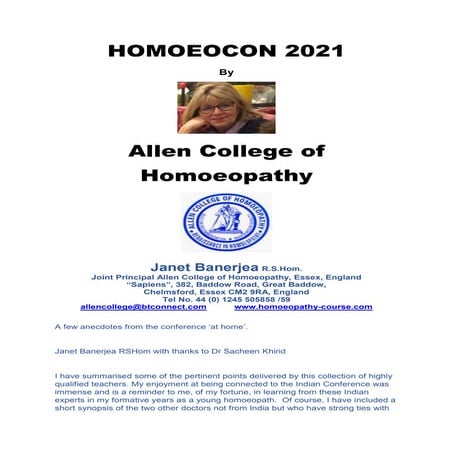 April-2021 - HOMOEOCON 2021--Janet Banerjea.doc