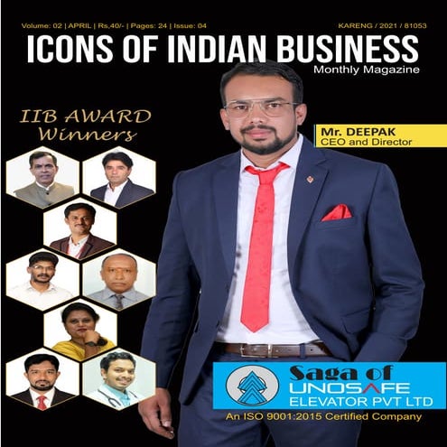 IIB AWARDS / ICON OF INDIAN BUSINESS - UNOSAFE | PDF | Business ...