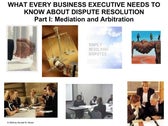 Part Ii What Every Executive Should Know About Dispute Resolution | PPT