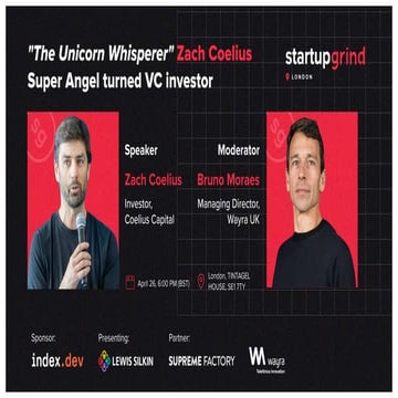 Startup Grind London Slides April 2023 | PPTX