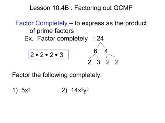 Lesson 1, Factoring Polynomials for Grade 8.pptx
