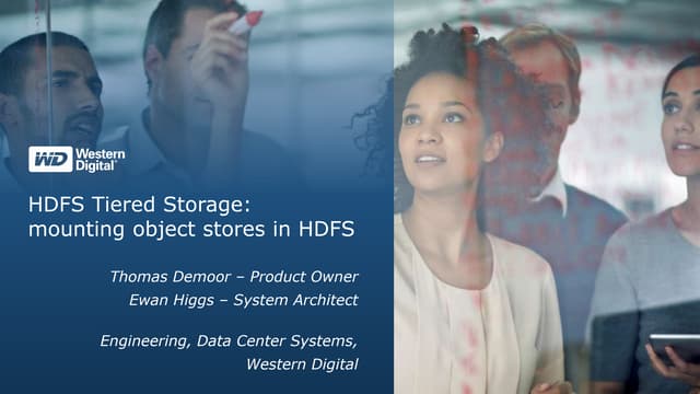 Hdfs Tiered Storage Mounting Object Stores In Hdfs Pptx Cloud Computing Internet