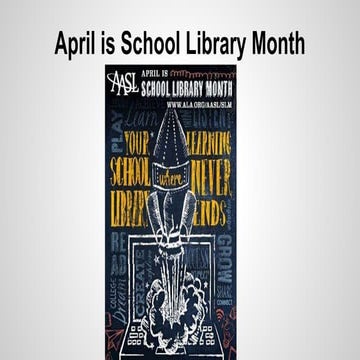April is School Library Month 2015 | PPT