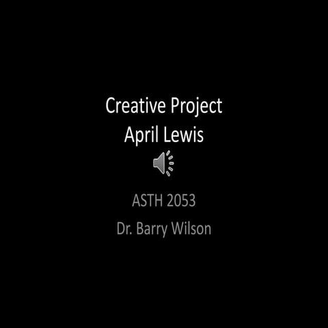 April Lewis Creative Project | PPSX | Religion & Spirituality