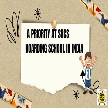 A Priority at SRCS Boarding School in India.pdf
