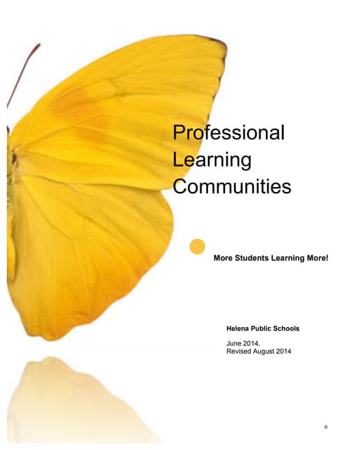 6 Elements of the Professional Learning Community Process | PDF