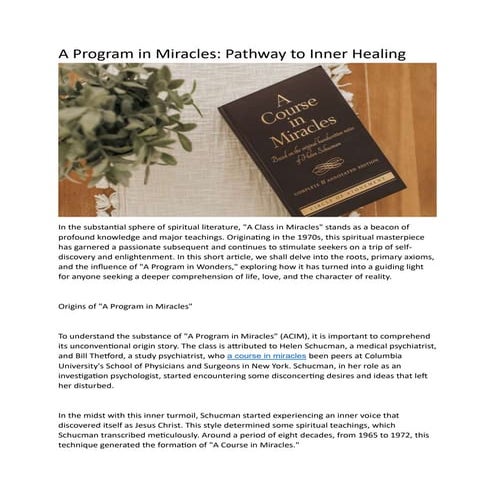 a course in miracles.docxa course in miracles | DOCX