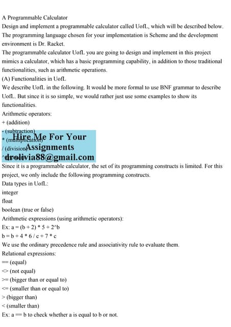 A Programmable Calculator Design and implement a programmable calc.pdf A Programmable Calculator Design and implement a programmable calc.pdf
