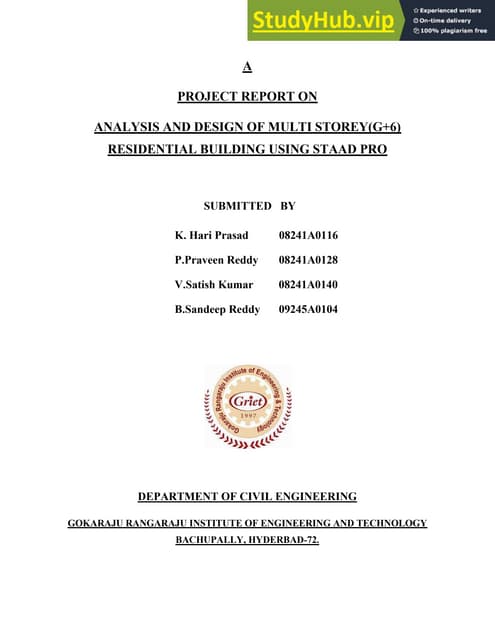 working drawing portfolio 1 | PDF