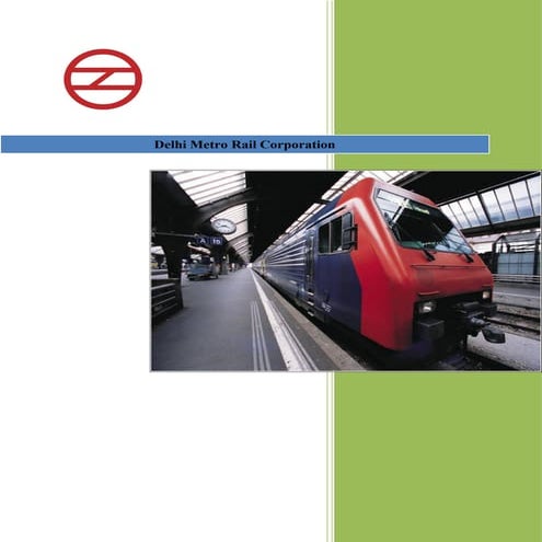 A project report on dmrc | DOC