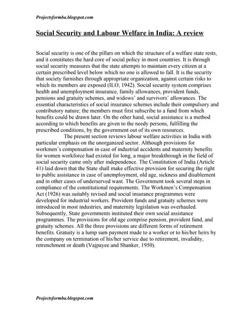 social welfare administration | PPT