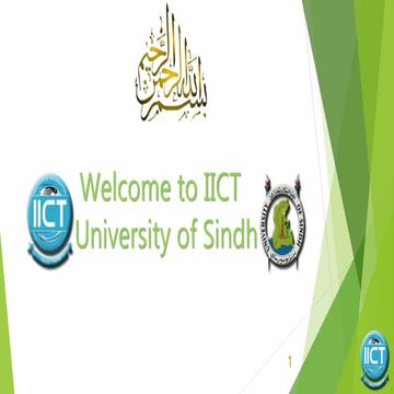 VoIP based project presentation - IICT University of Sindh Jamshoro Pakistan | PPTX