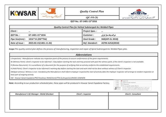 Quality assurance plan | PDF