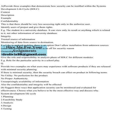 A)Provide three examples that demonstrate how security can be instil.pdf