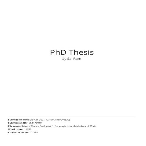 phd thesis | PDF