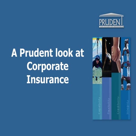 A Prudent Look At Corporate Insurance October 2012 | PDF
