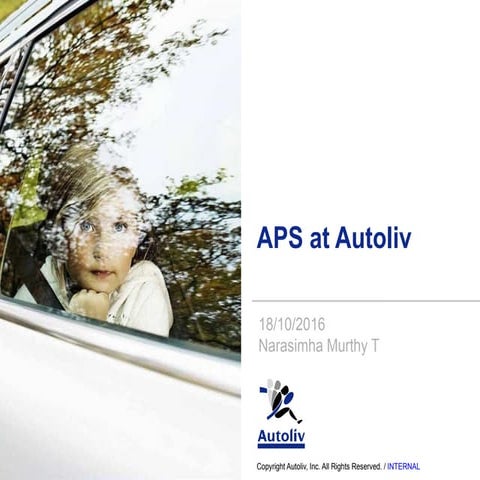 APS at Autoliv LEAN WITH TOTAL PRODUCTIVE MAINTENANCE .pptx