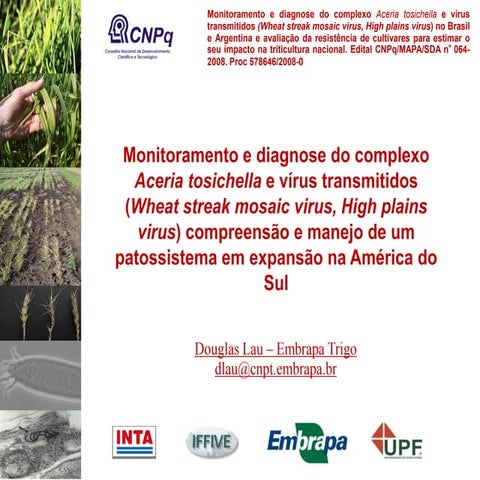 I WSF, Brasília - Douglas Lau - Monitoramento e diagnose do complexo ...