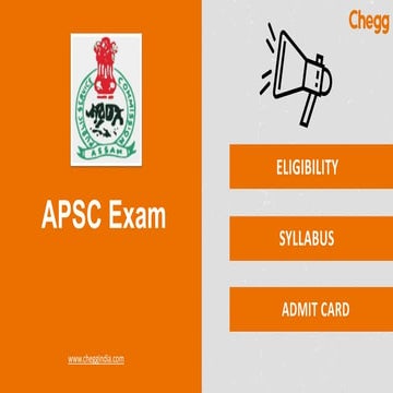 Assam Public Service Commission (APSC) | PDF