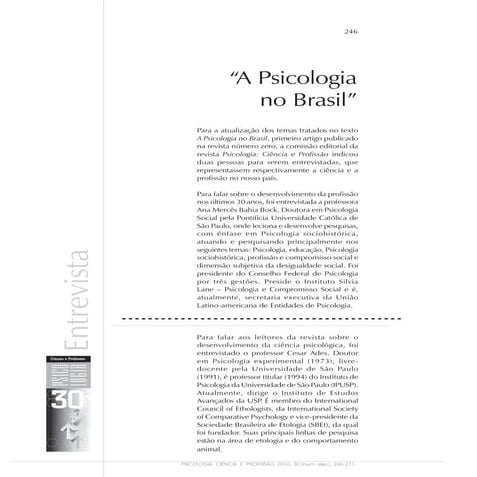 A psicologia no Brasil entrevista Ana Bock.pdf