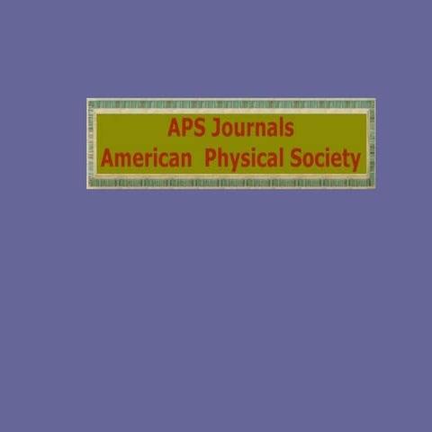 Aps journal | PPT
