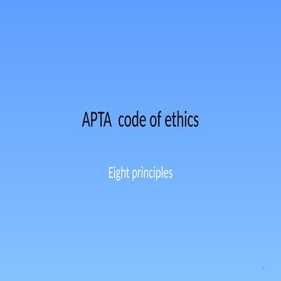 Guide to Physical Therapist Practice presentation | PPTX