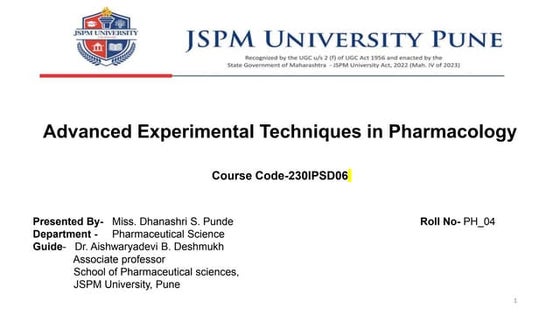 RESEARCH- Laboratory techniques and methods | PPT
