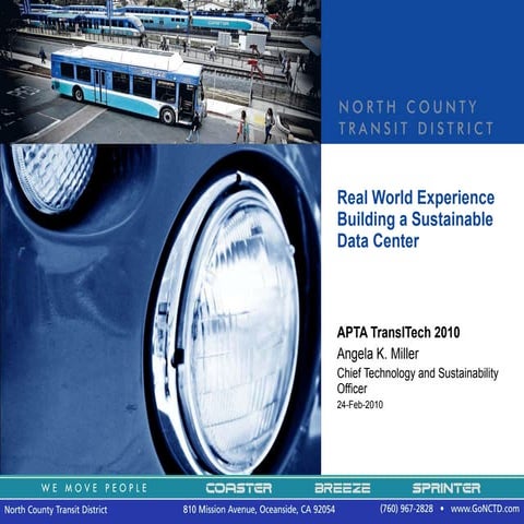 Building a Sustainable Data Center | PPT