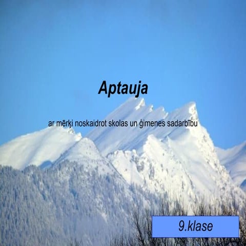 Aptauja | PPT