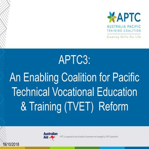 Pacific Regional Agritourism Workshop 2019: How APTC is supporting private sector and the ...