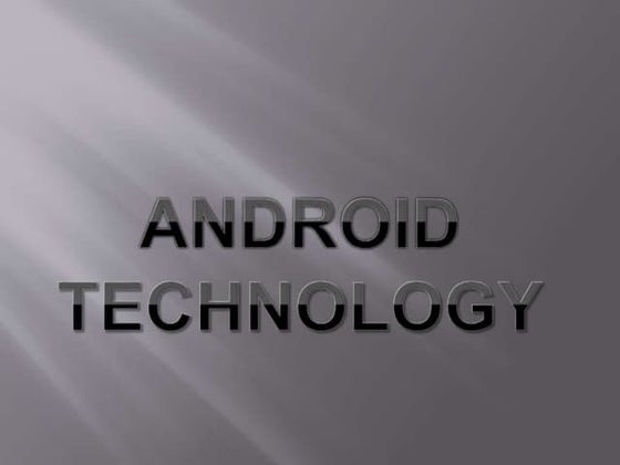 Android App Development Ppt Pptx Operating Systems Computer Software And Applications