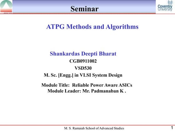 Loc Los And Loes At Speed Testing Methodologies For Automatic Test Pattern Generation Using 7171