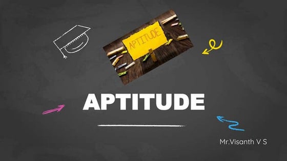 Aptitude | PPT