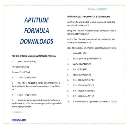 APTITUDE FORMULA DOWNLOADS-Students3k.com.pdf