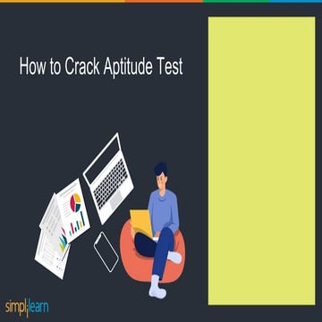 Top 5 Tips To Crack Aptitude Test | PPT
