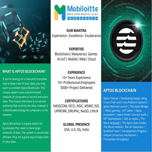 Aptos Blockchain Development Services | PPT