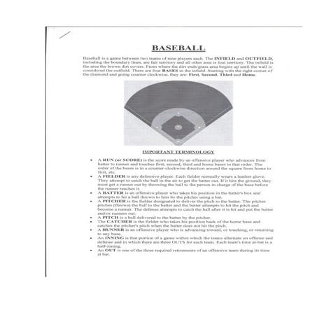 BASEBALL | PDF | Baseball | Sports