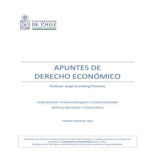 Apuntes De Derecho Económicopdf 7396