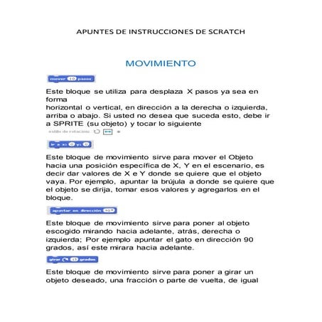 Los comandos de scratch | PPTX