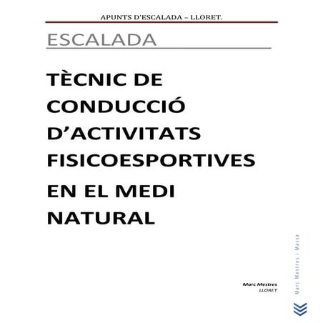 Apunts escalada | PDF