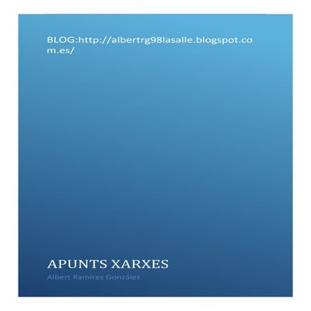 Apunts xarxes | PDF