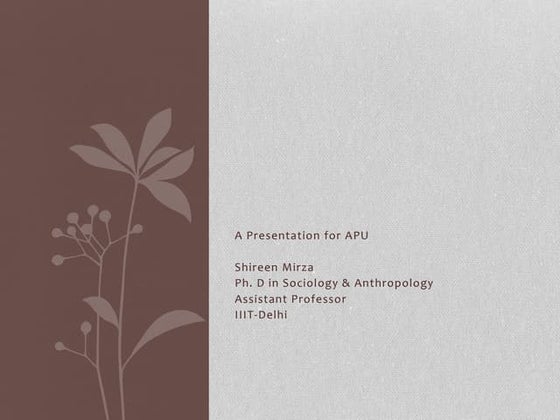 Morphological understanding of human settlements in peripheral contexts ...