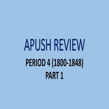 APUSH Period 4 Review | PPTX