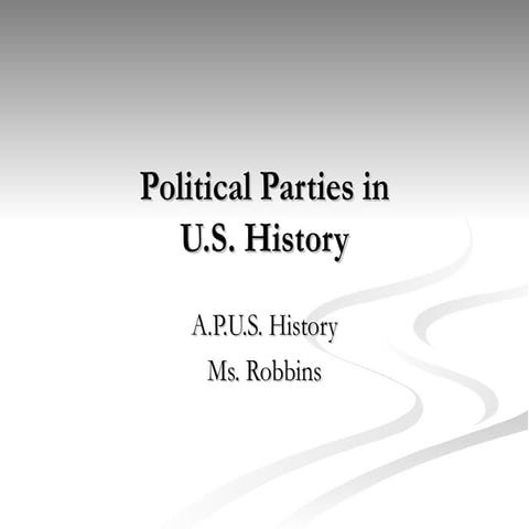US Political Parties | PPT