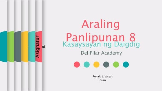 Q1 lesson 1 pag-aaral ng kasaysayan | PPTX