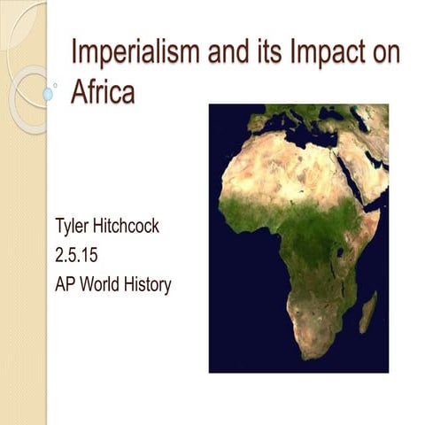 AP World History - Lesson 26 [PBA]: Imperialism | PPTX